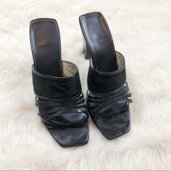 GTO Italia | Shoes | Gto Italia Slipon Black Heels | Poshmark